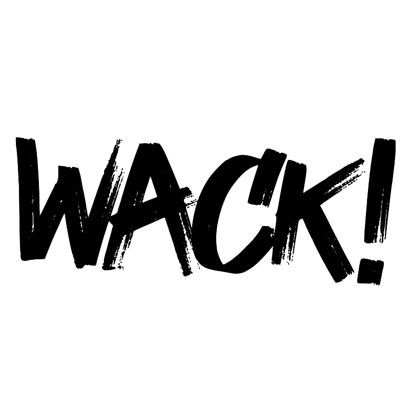 WACK! Logo Sticker – WackPack